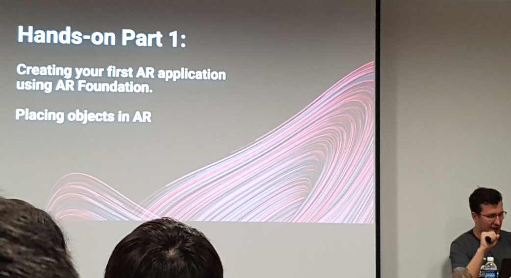 【VR/AR Event】How to set up Unity AR Foundation Part.1 – Lab7 in Singapore